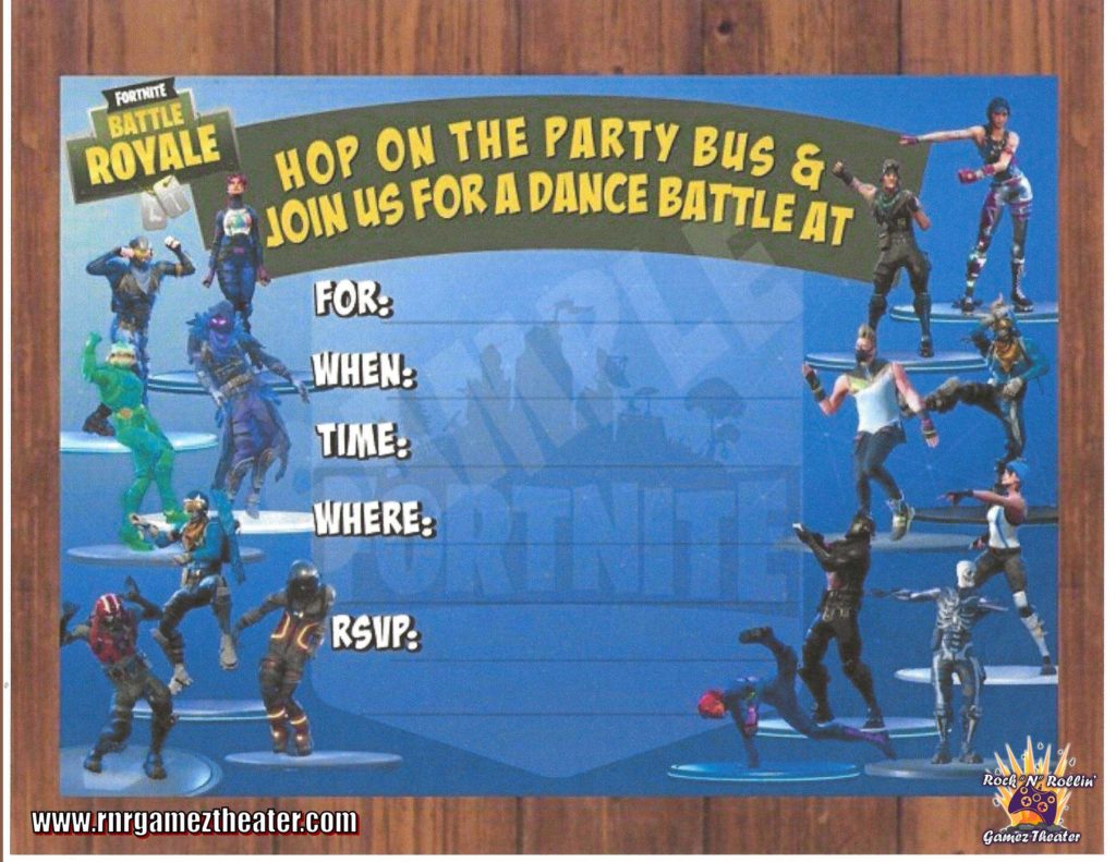 Download free printable party invitations in Houston TX